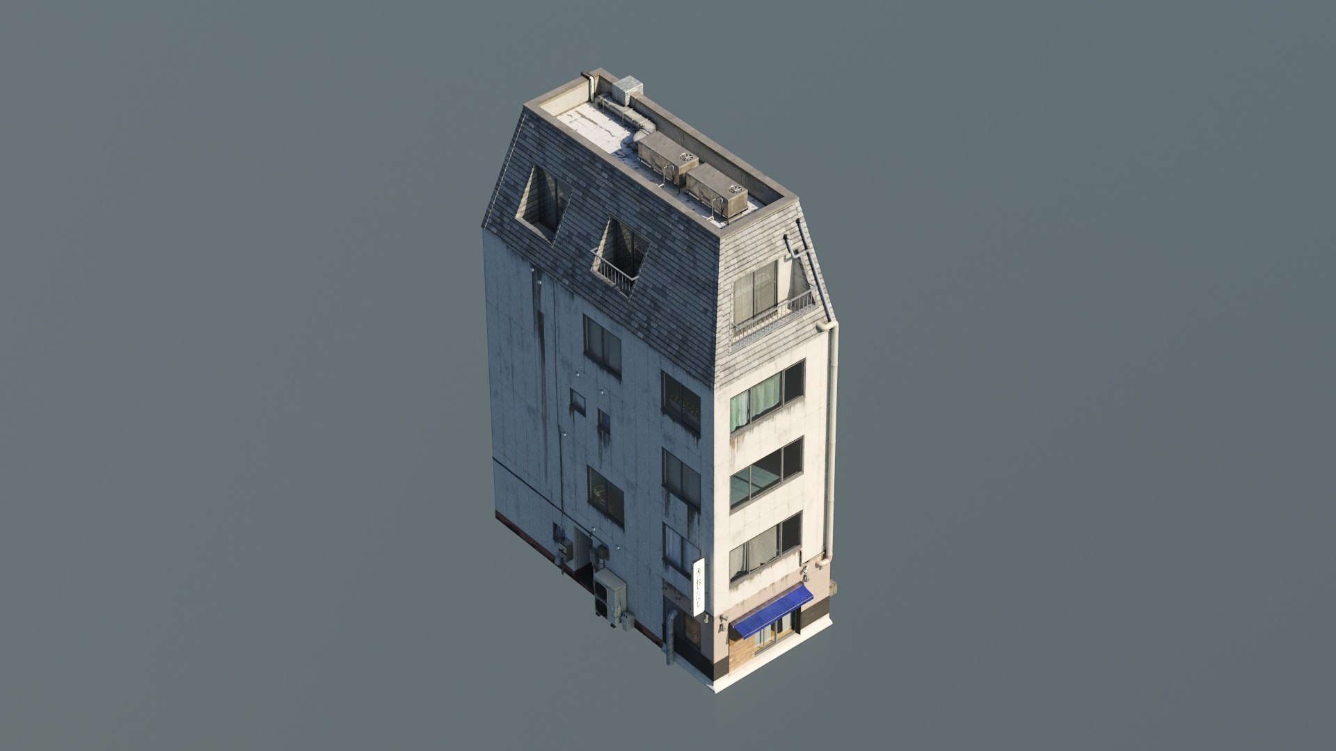 3D Rooftop Model - TurboSquid 2142968