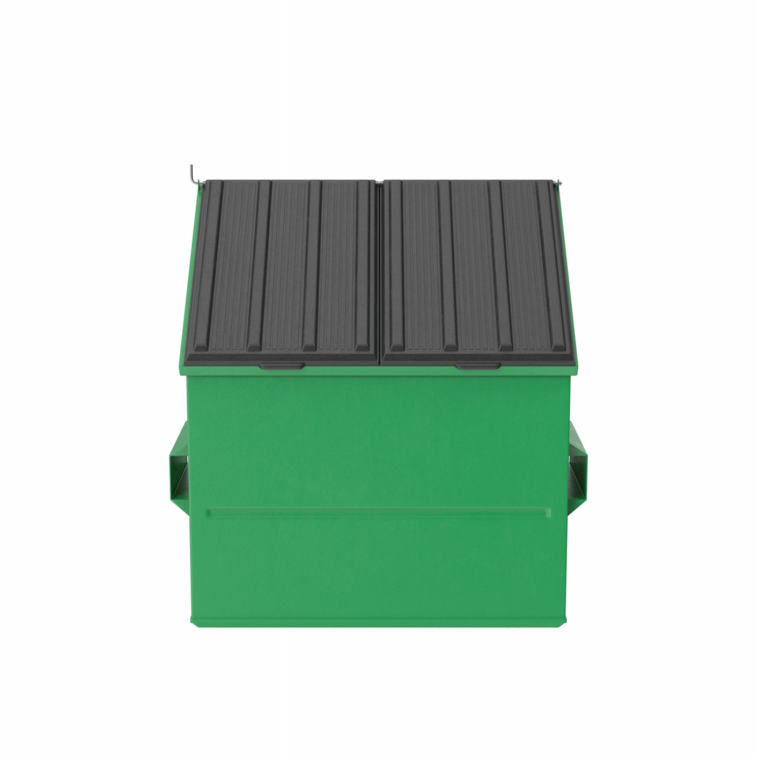Dumpster On Wheels 3D - TurboSquid 2191285