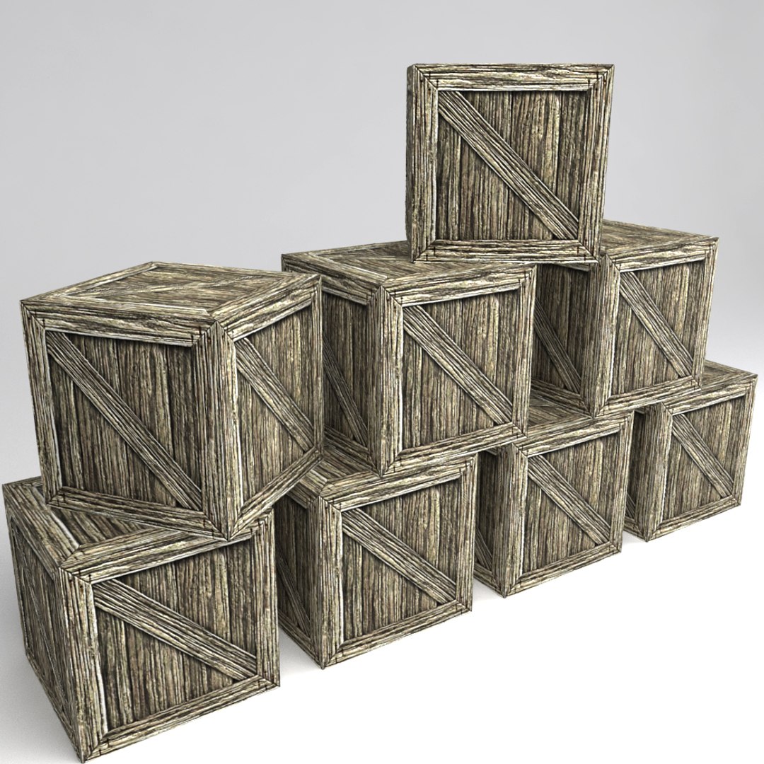 Set Boxes 10 Species 3D Model - TurboSquid 1385499