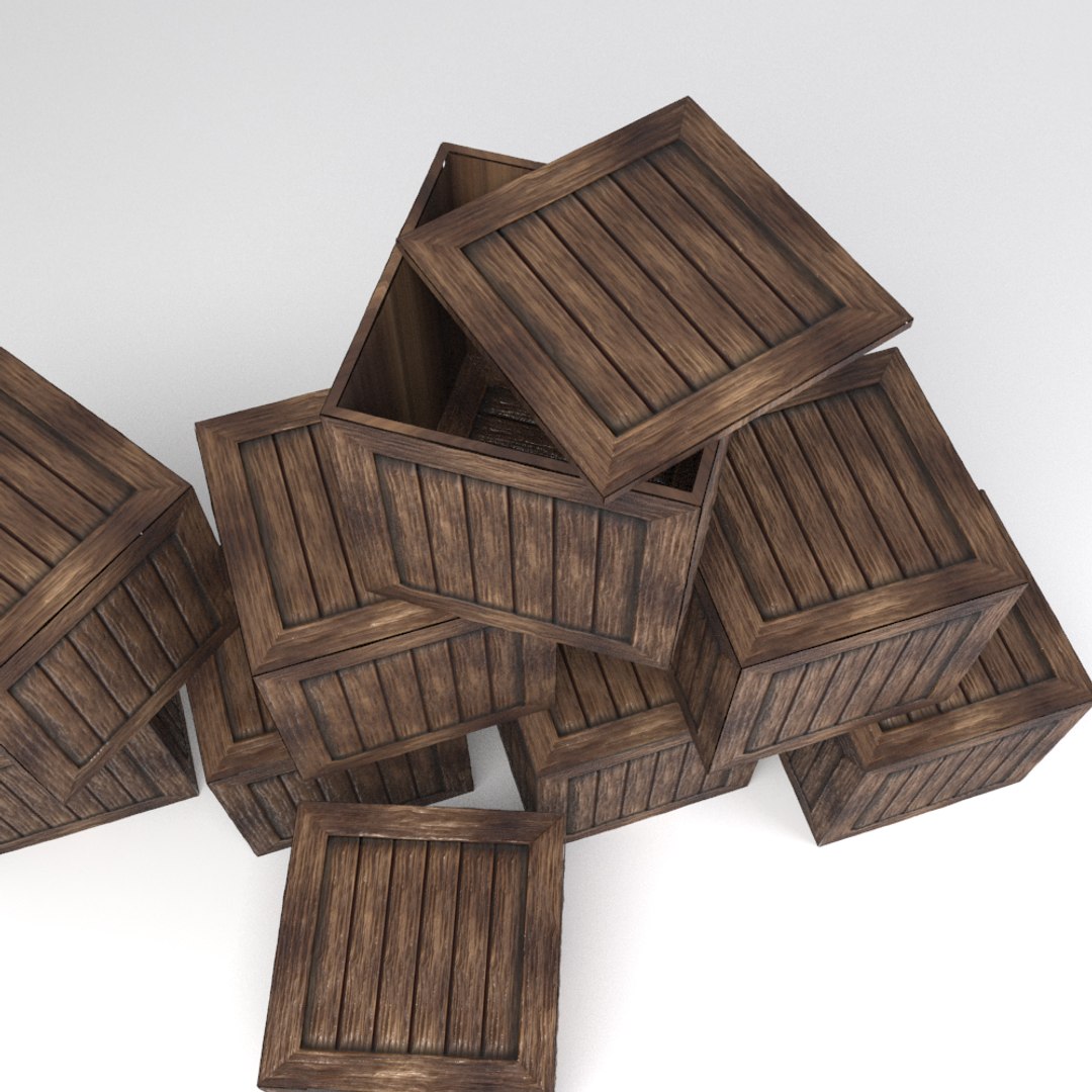 Set Boxes 10 Species 3D Model - TurboSquid 1385499