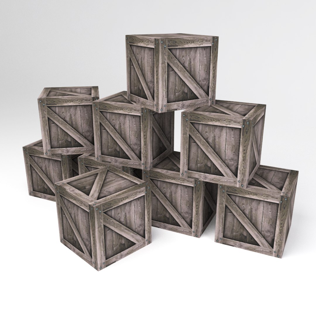 Set Boxes 10 Species 3D Model - TurboSquid 1385499