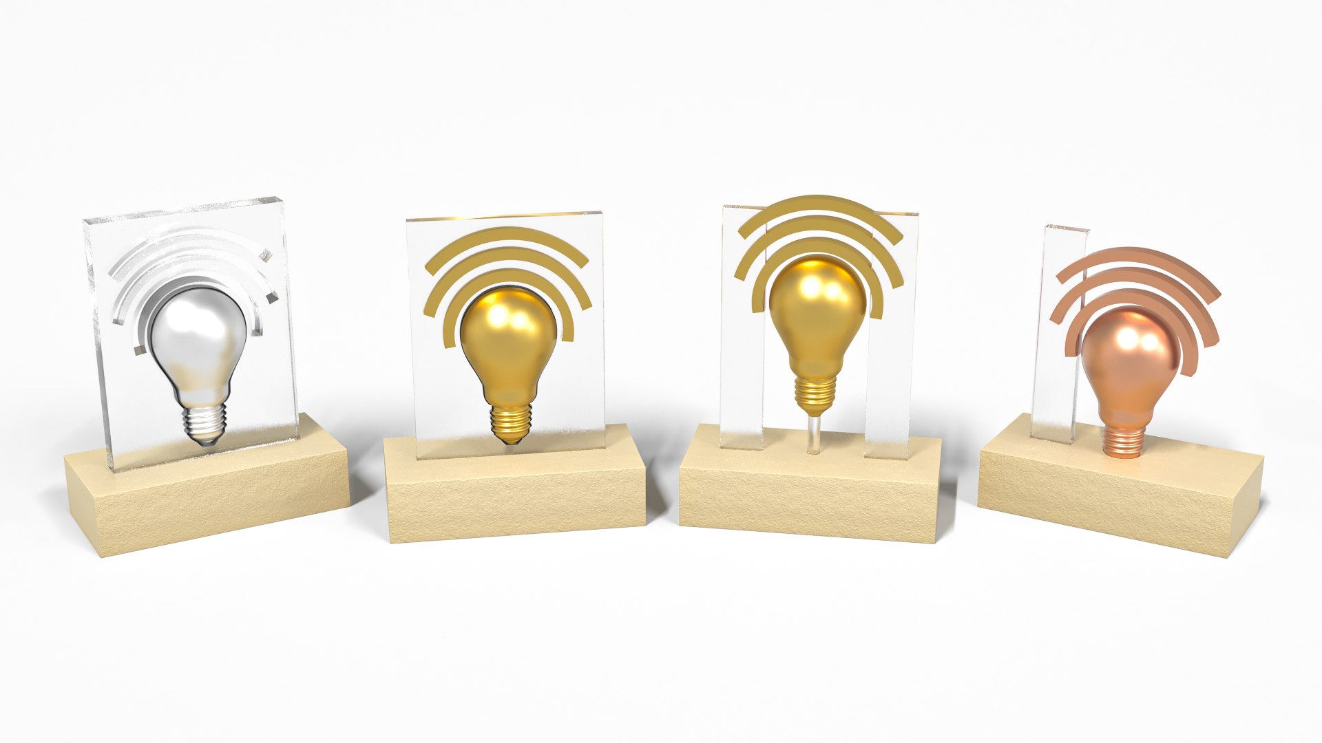 Innovation Trophy 3D Model - TurboSquid 1951152