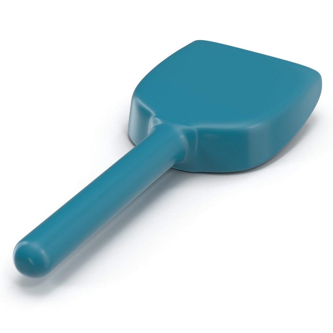 Toy Shovel 3 Modeled 3d Model