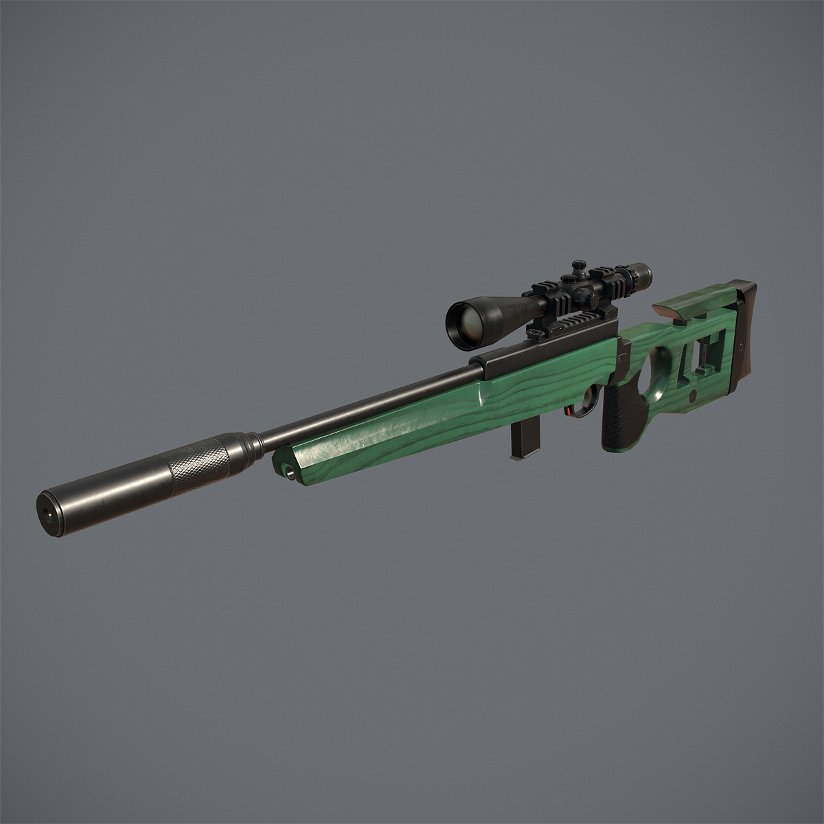 3d sv-99 sniper rifle model