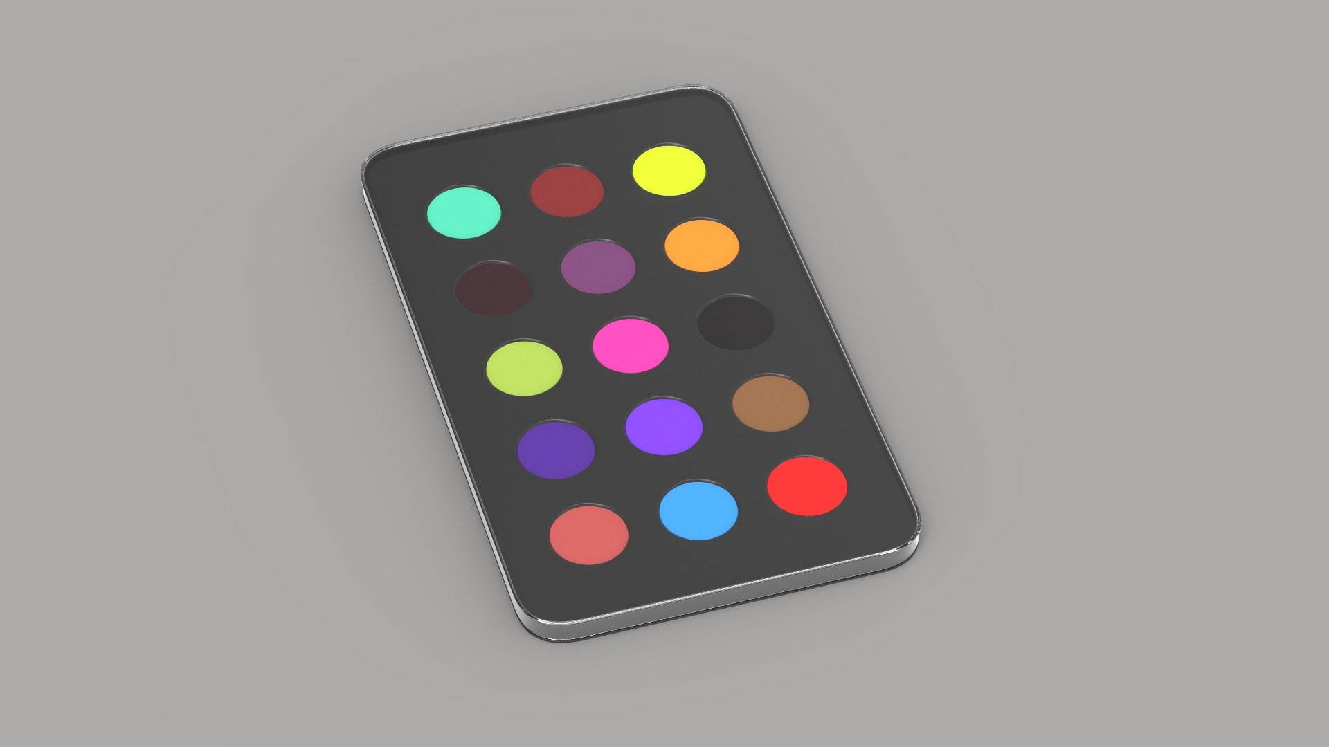 Colors Pallet Model - TurboSquid 1695711