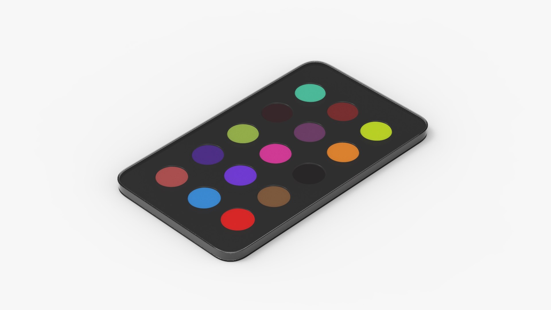 Colors Pallet Model - TurboSquid 1695711