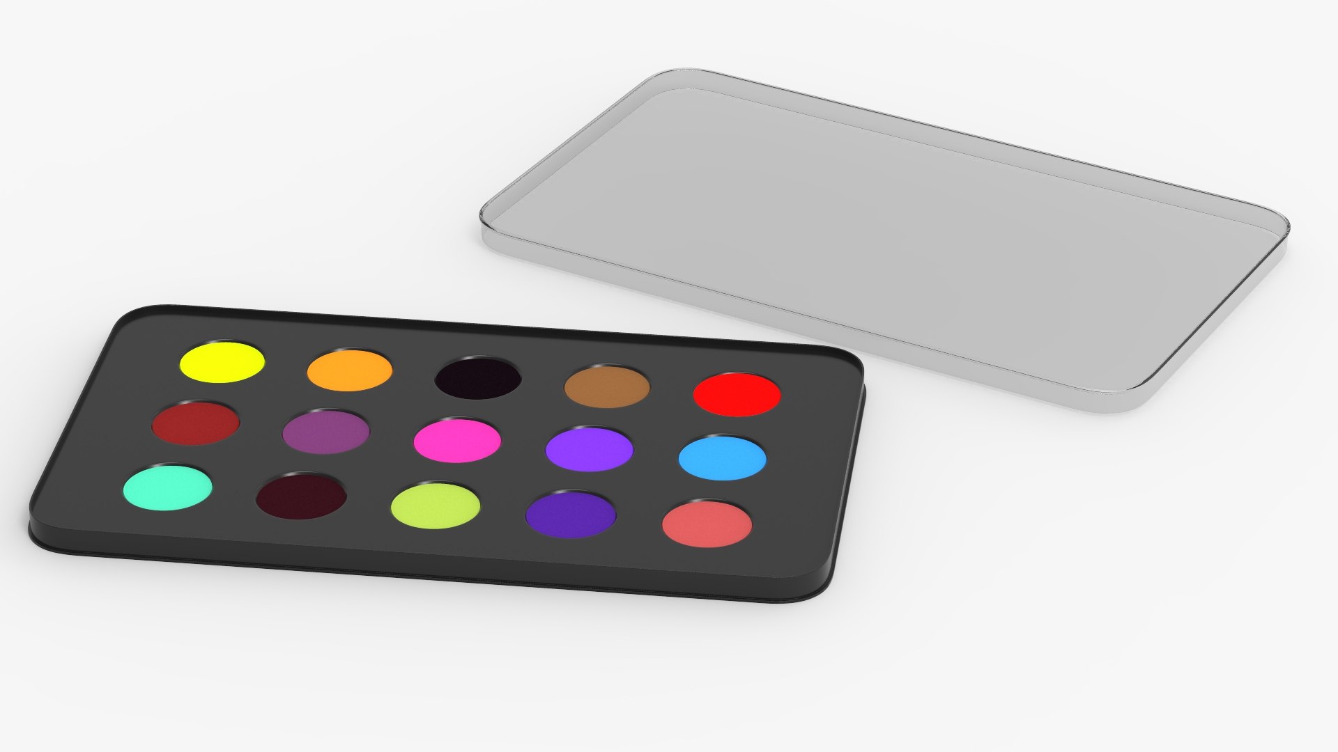 Colors Pallet Model - TurboSquid 1695711