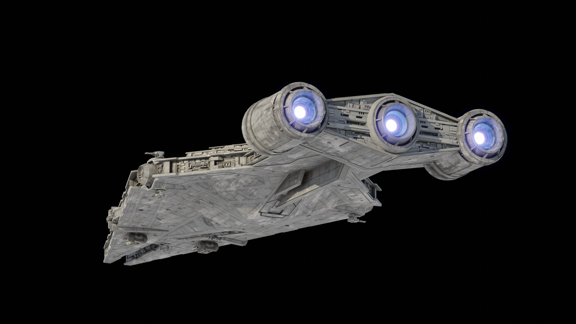 3d Star Wars Arquitens Class Command Cruiser Turbosquid 2135265