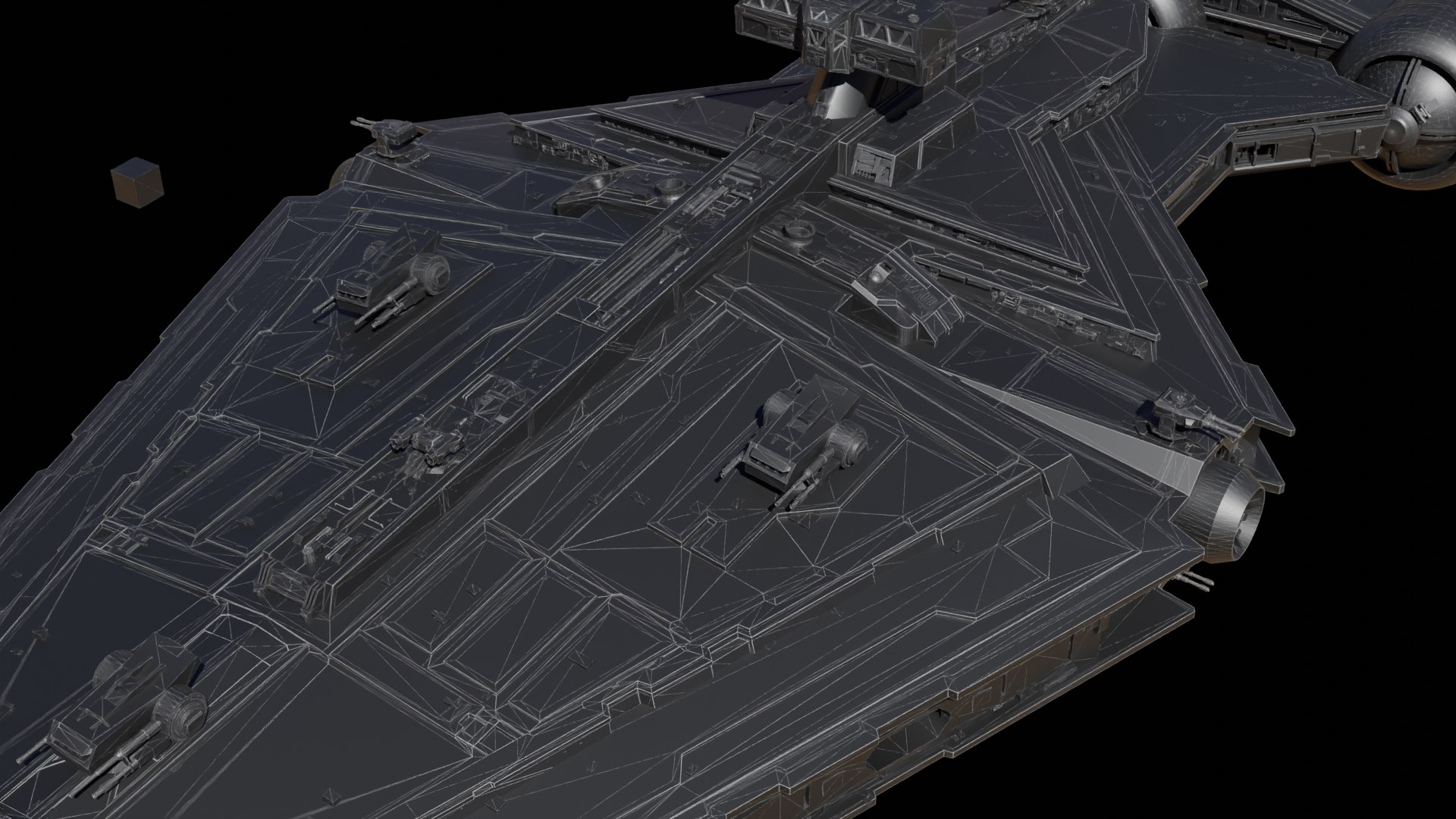 3D Star Wars Arquitens-Class Command Cruiser - TurboSquid 2135265