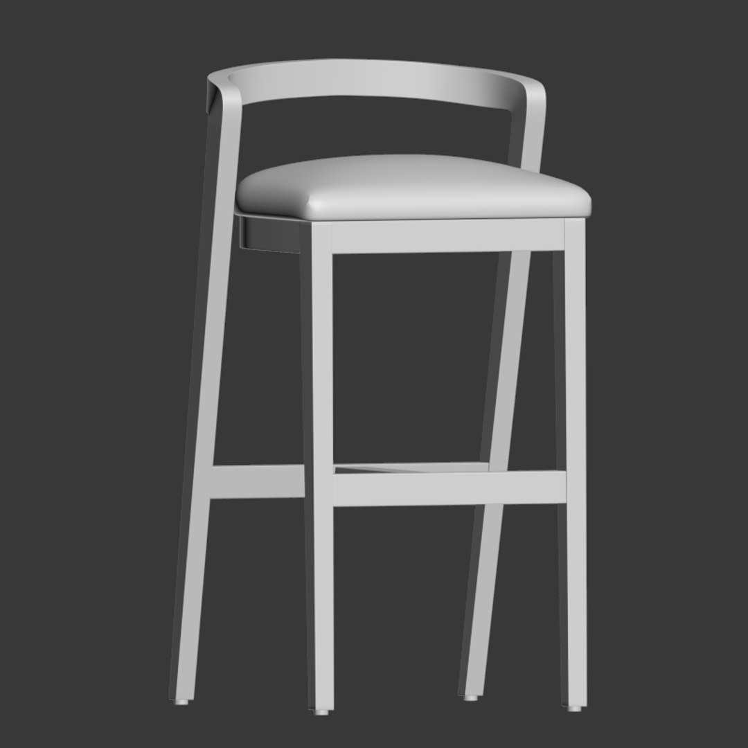 Venus bar stool parladesign 3D model - TurboSquid 1570510