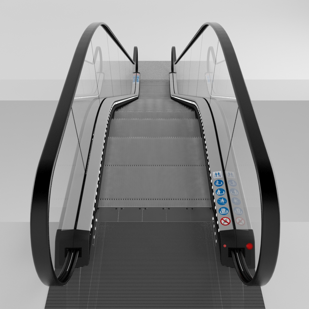 3d escalator 4m
