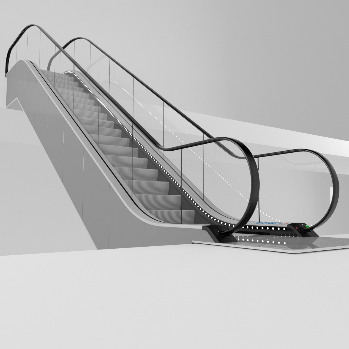 3d escalator 4m