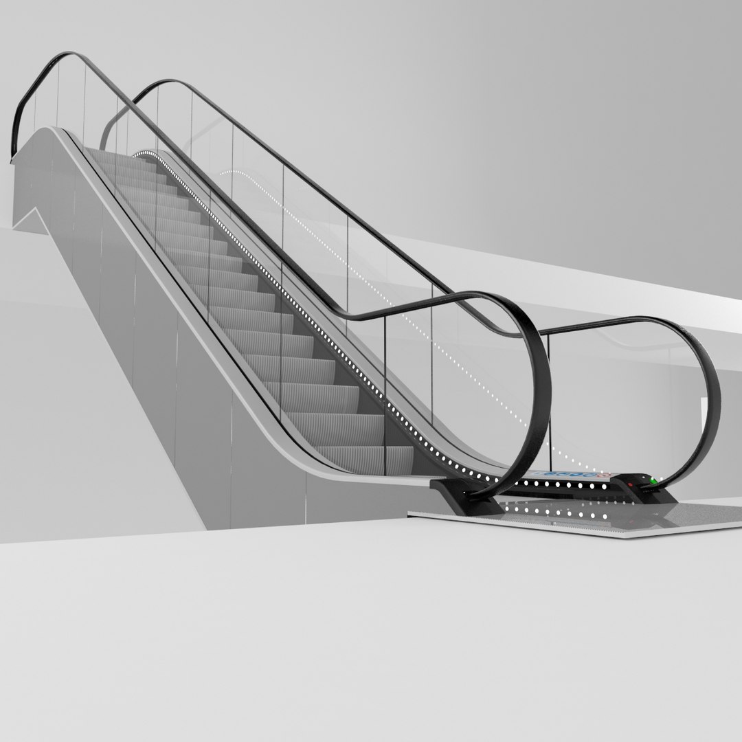 3d Escalator 4m