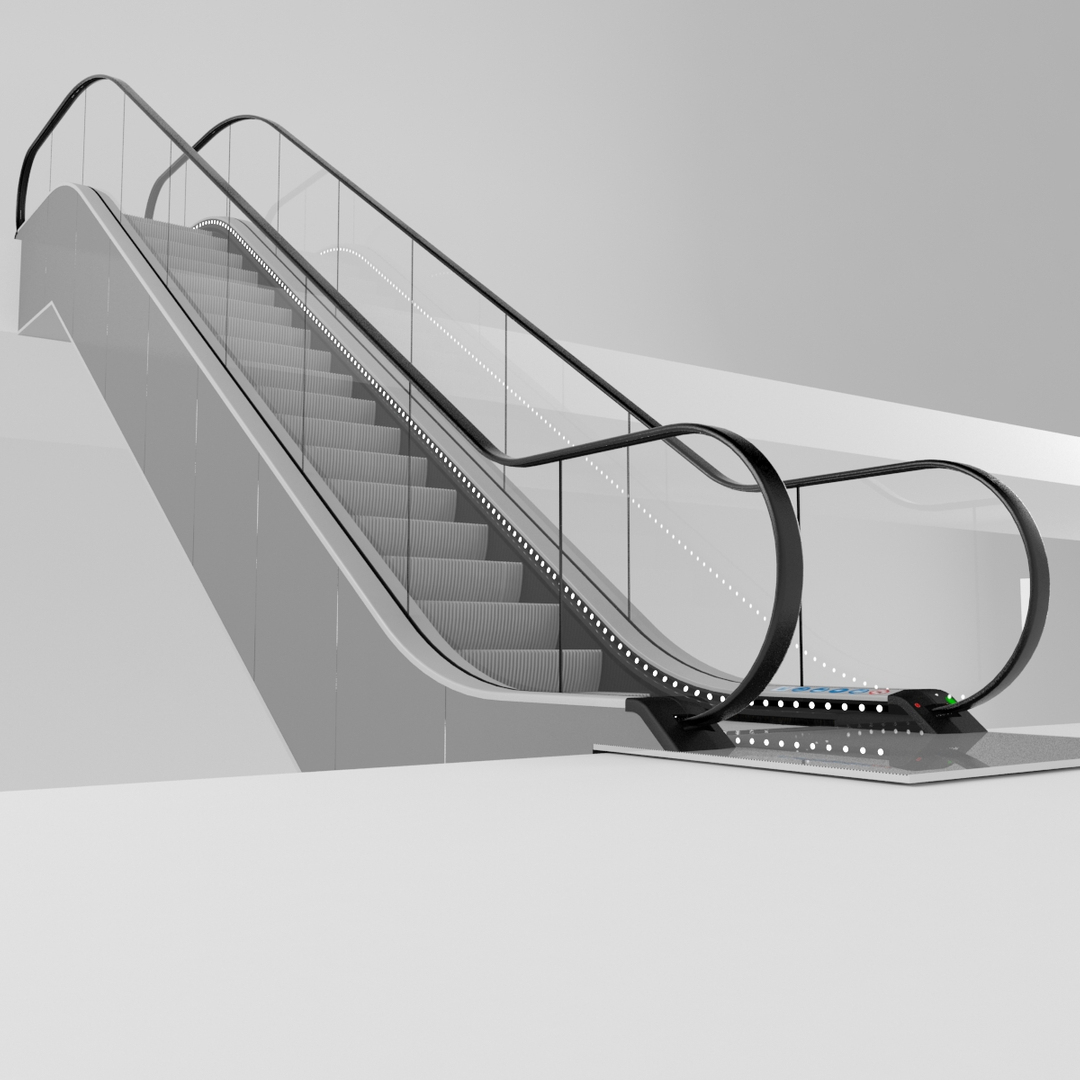 3d escalator 4m