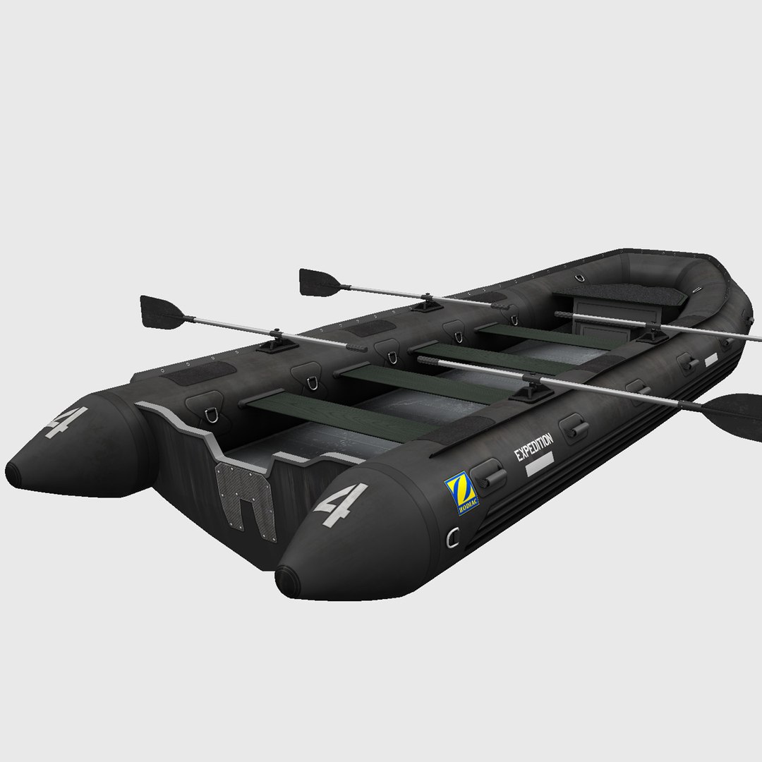 3d inflatable zodiac boat