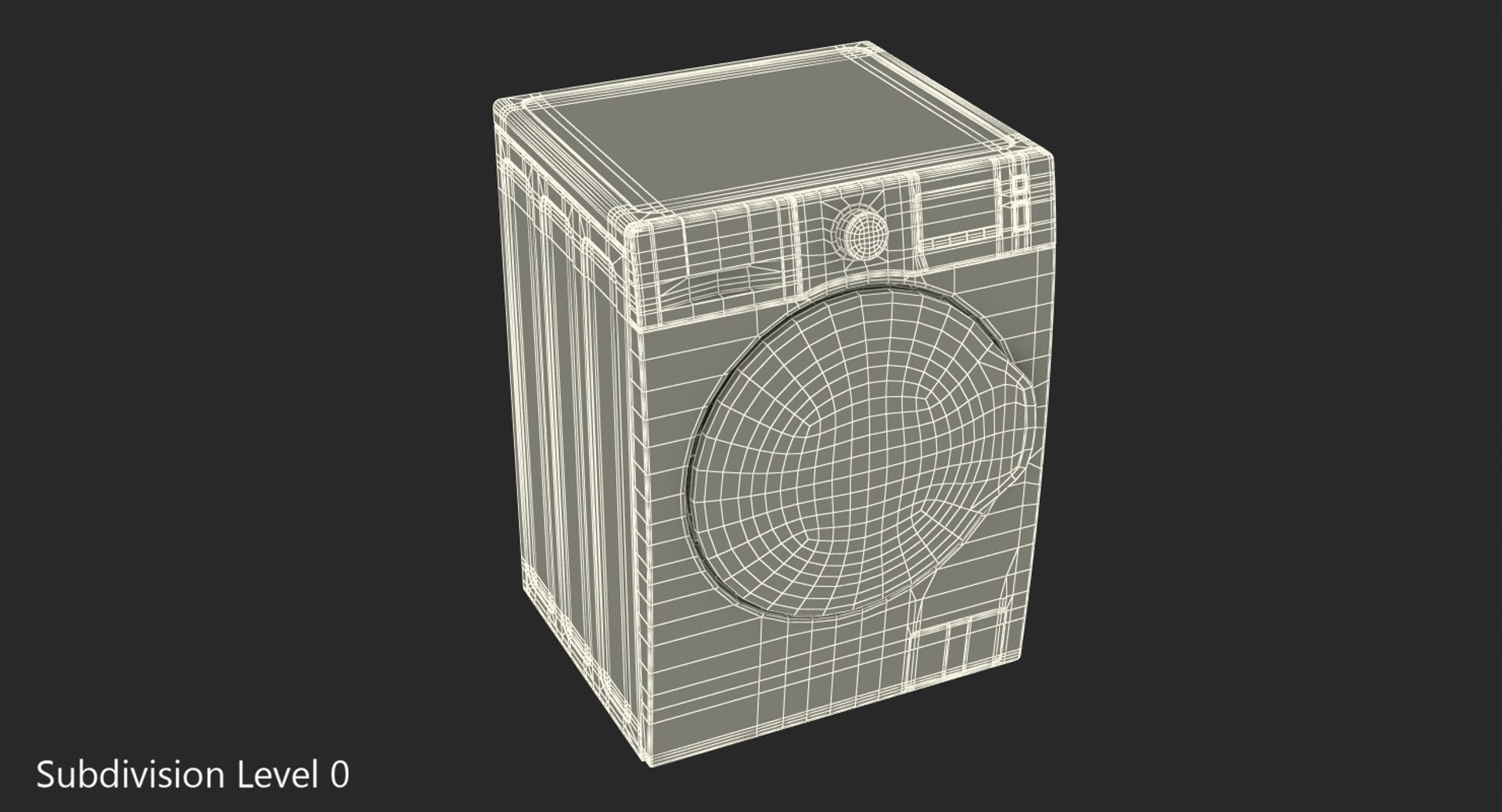 Load Washing Machine White 3D - TurboSquid 1287003