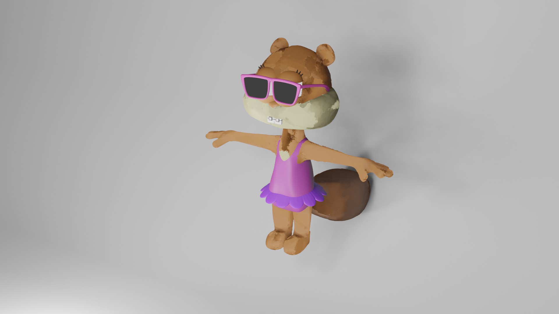 3D Sandy Cheeks Model - TurboSquid 2071995