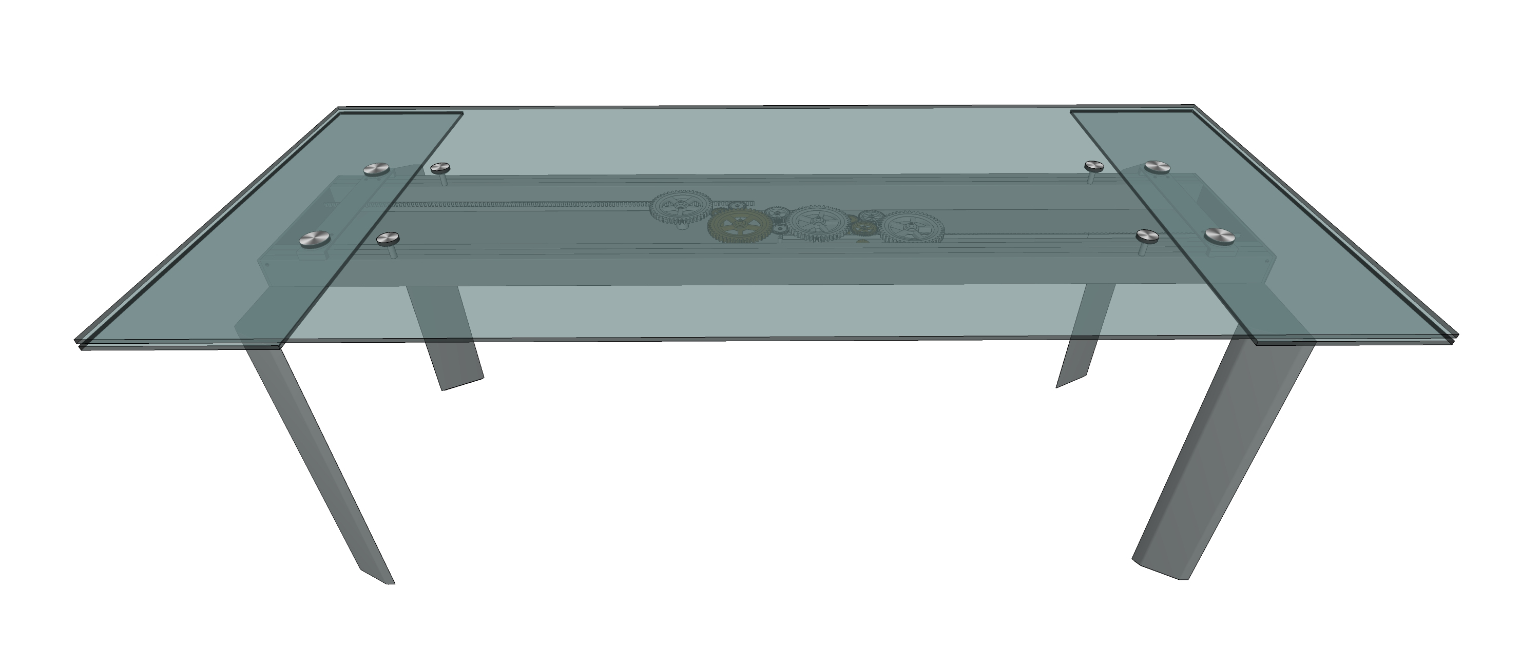 3d model of astrolab roche bobois table