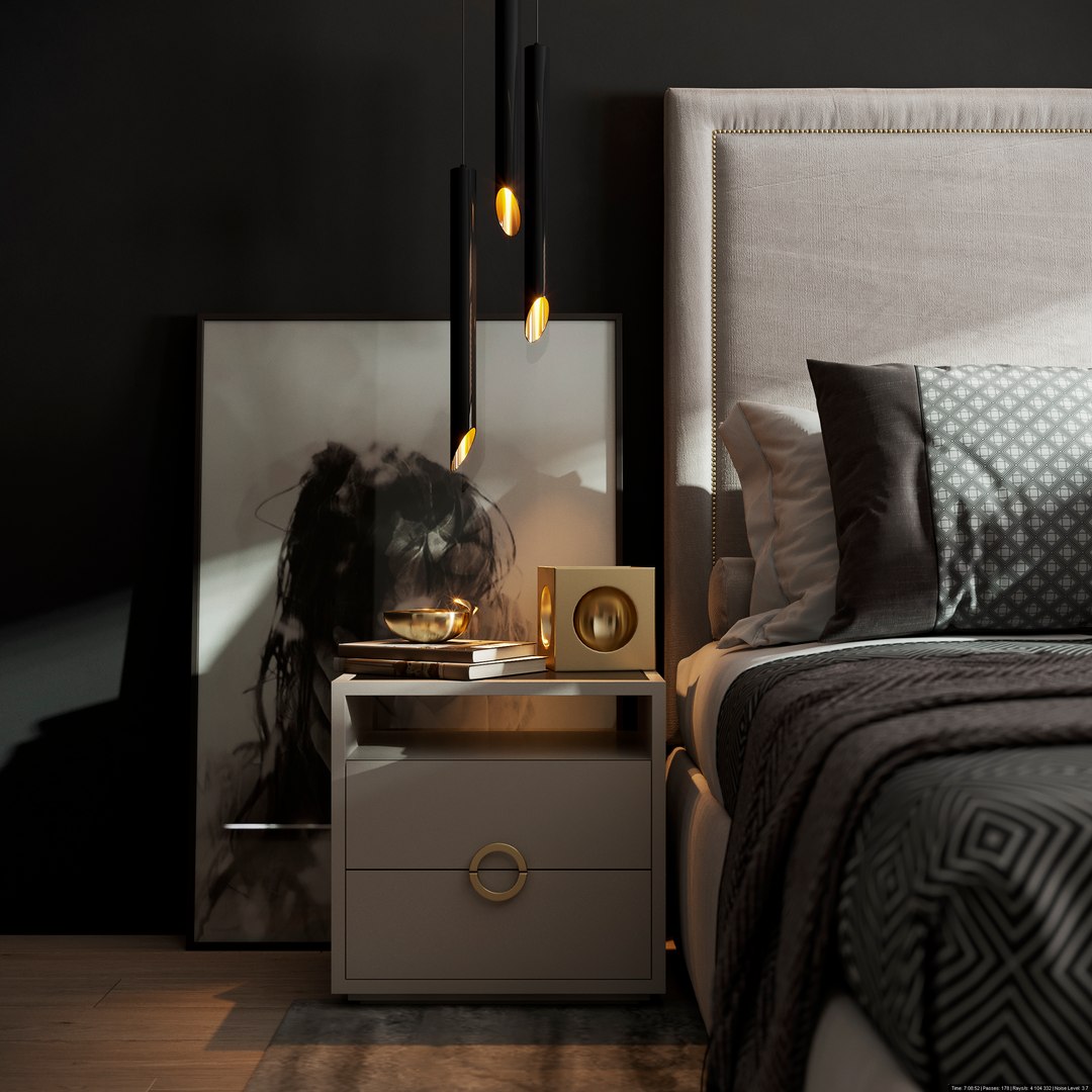3D Sofa Chair Bedroom Set - TurboSquid 1335583