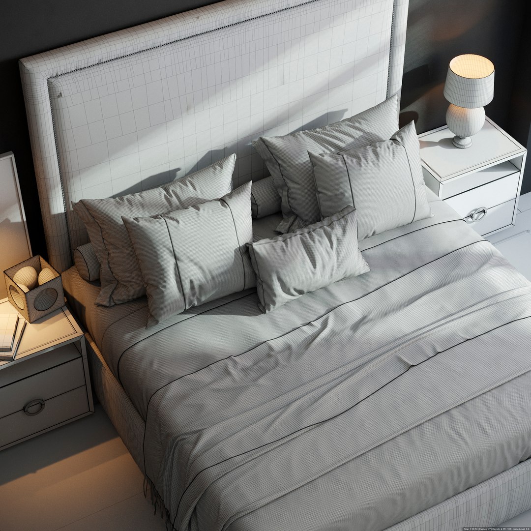 3D Sofa Chair Bedroom Set - TurboSquid 1335583