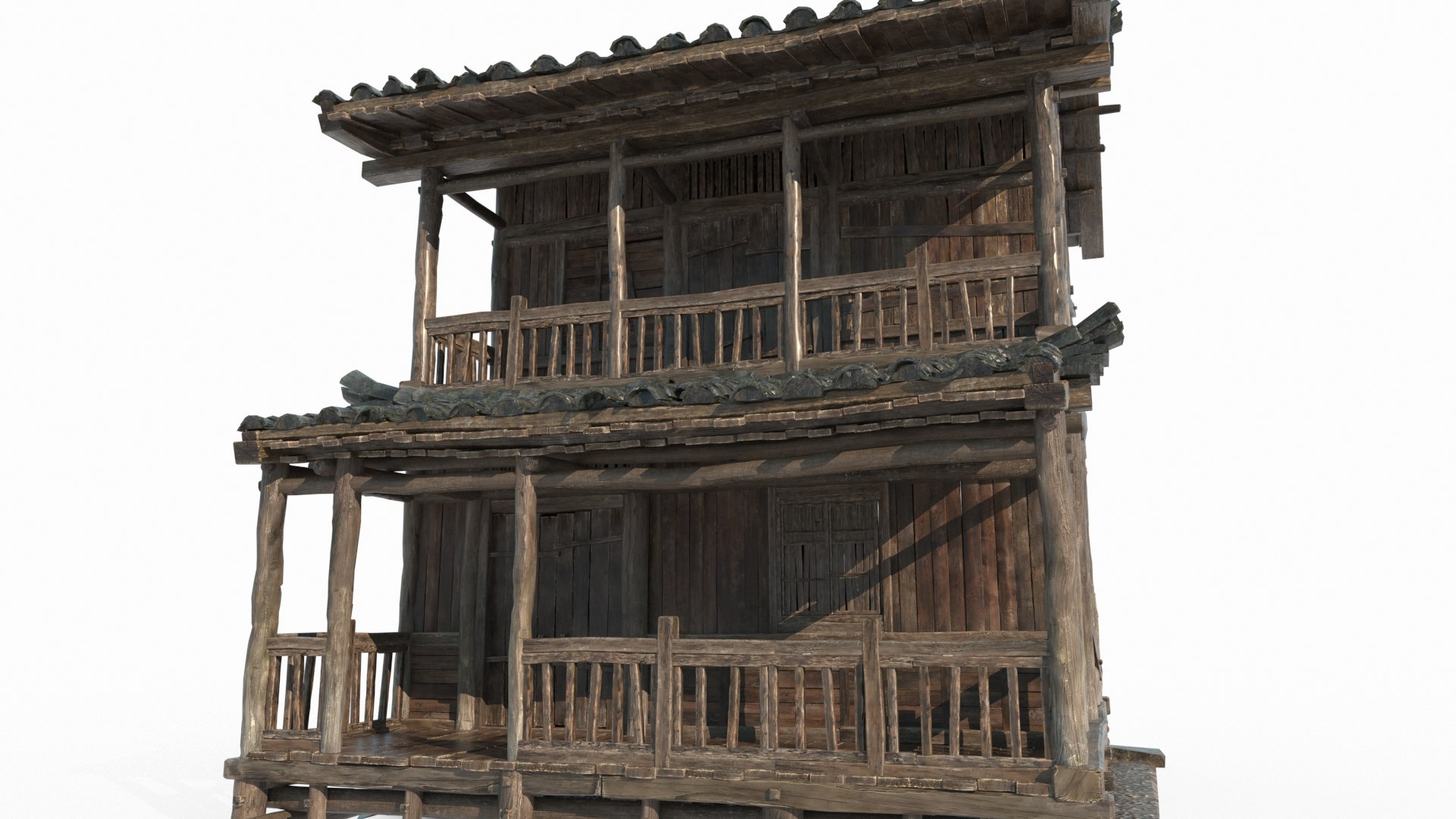 Small Buildings In Ancient Asian Architecture 3D - TurboSquid 2350409
