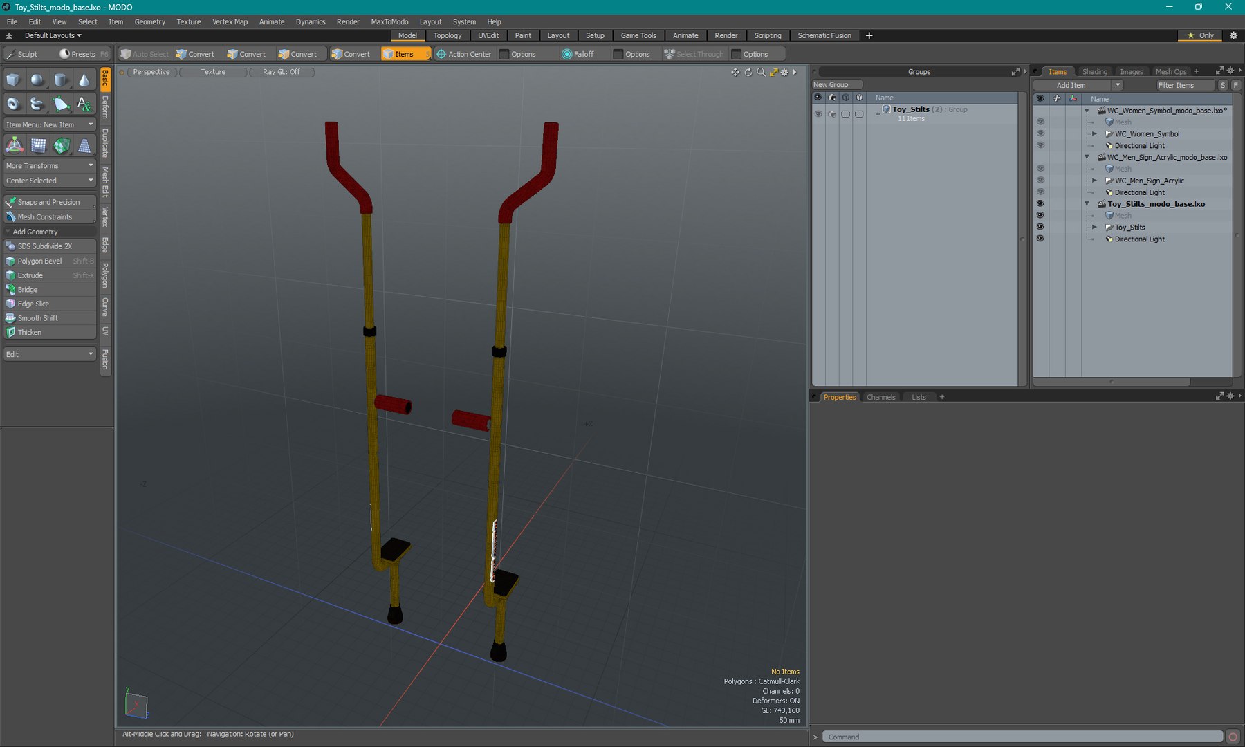 3D Model Toy Stilts - TurboSquid 2302320