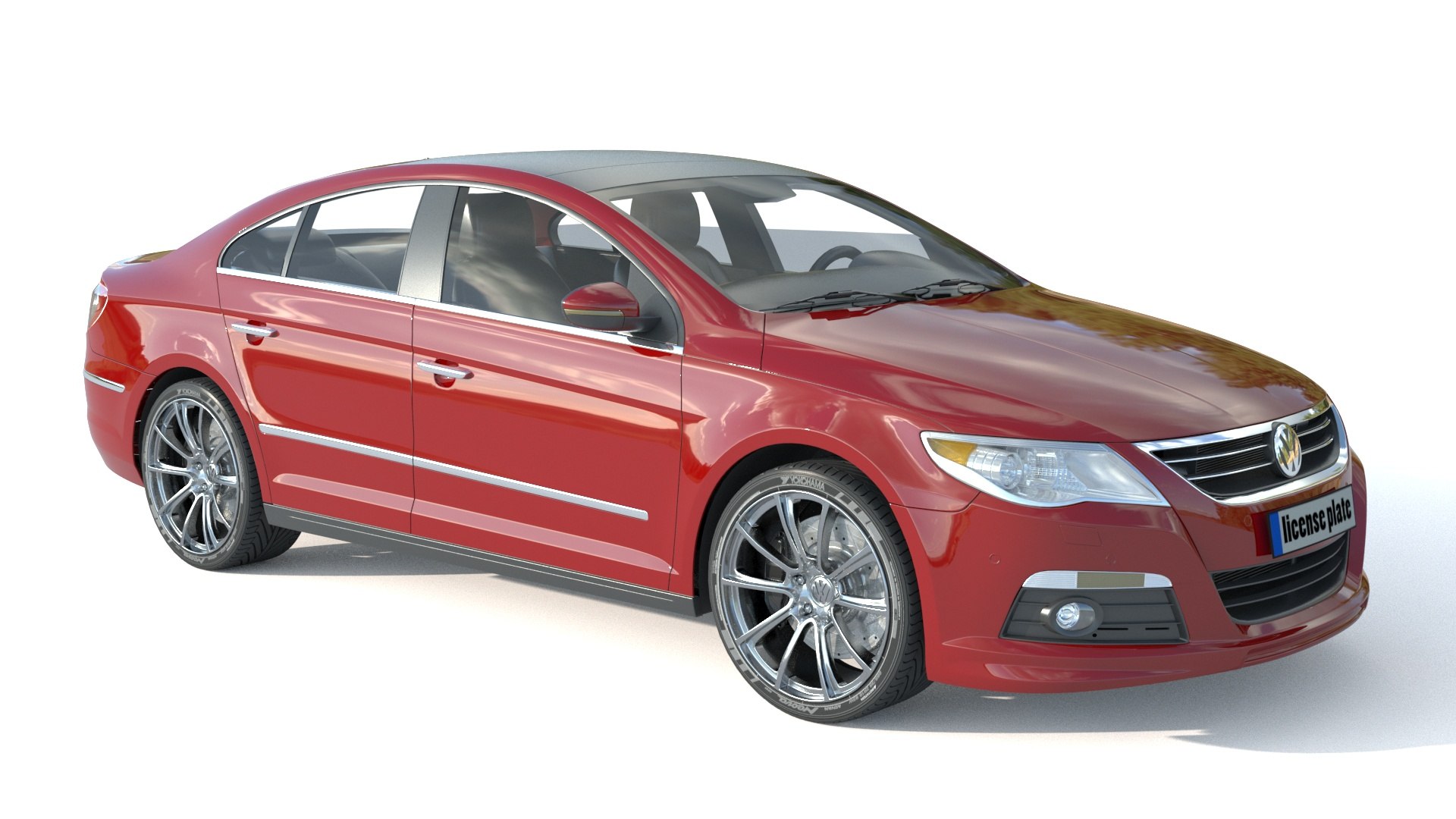 3D Volkswagen Passat 2 0 TDI Comfortline - TurboSquid 2006700