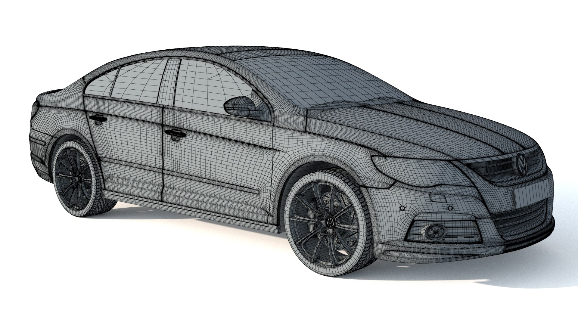 3D Volkswagen Passat 2 0 TDI Comfortline - TurboSquid 2006700
