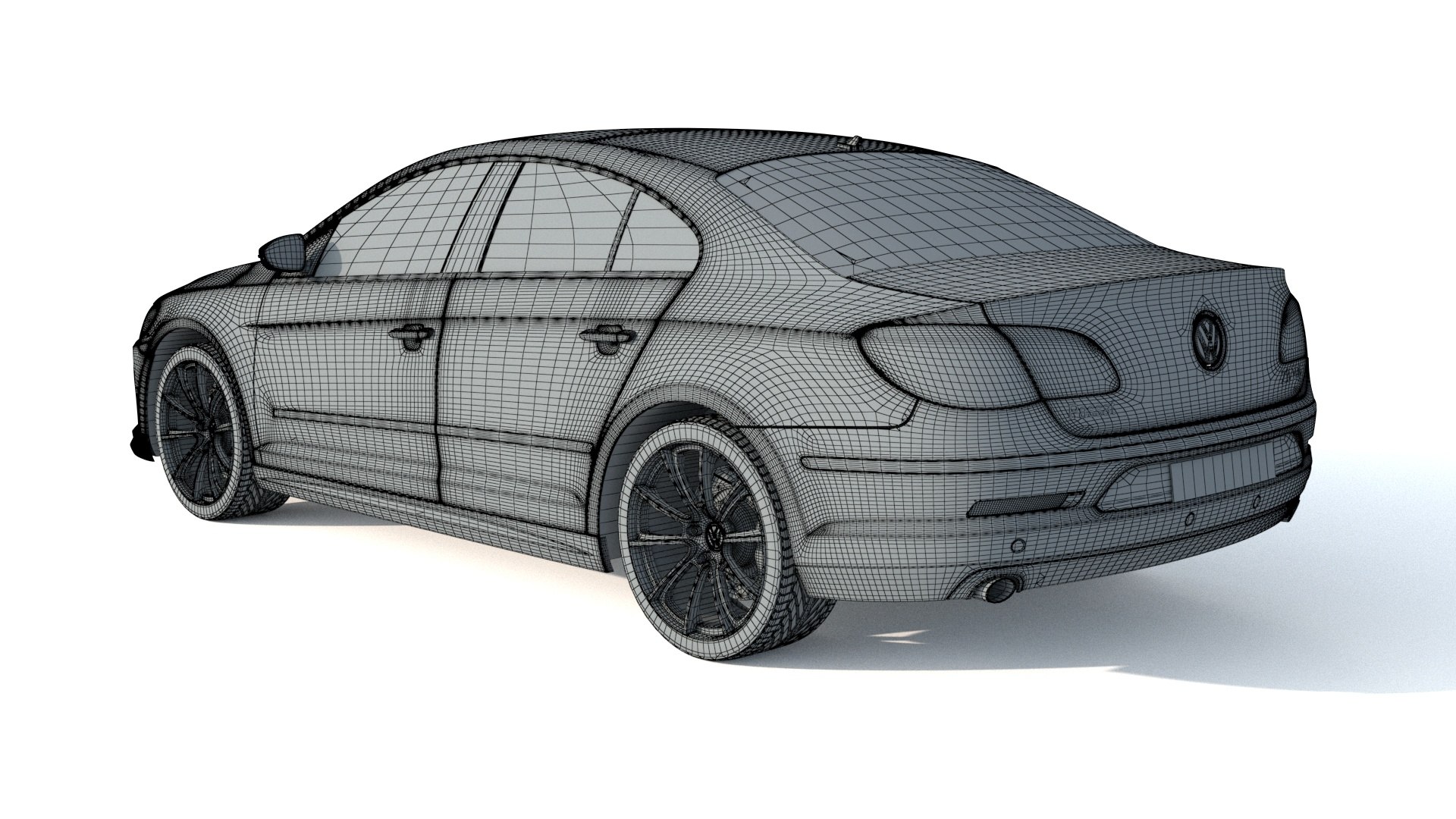 3D Volkswagen Passat 2 0 TDI Comfortline - TurboSquid 2006700