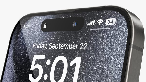 modelo 3d iPhone 15 Pro Max Negro Titanio - TurboSquid 2133403