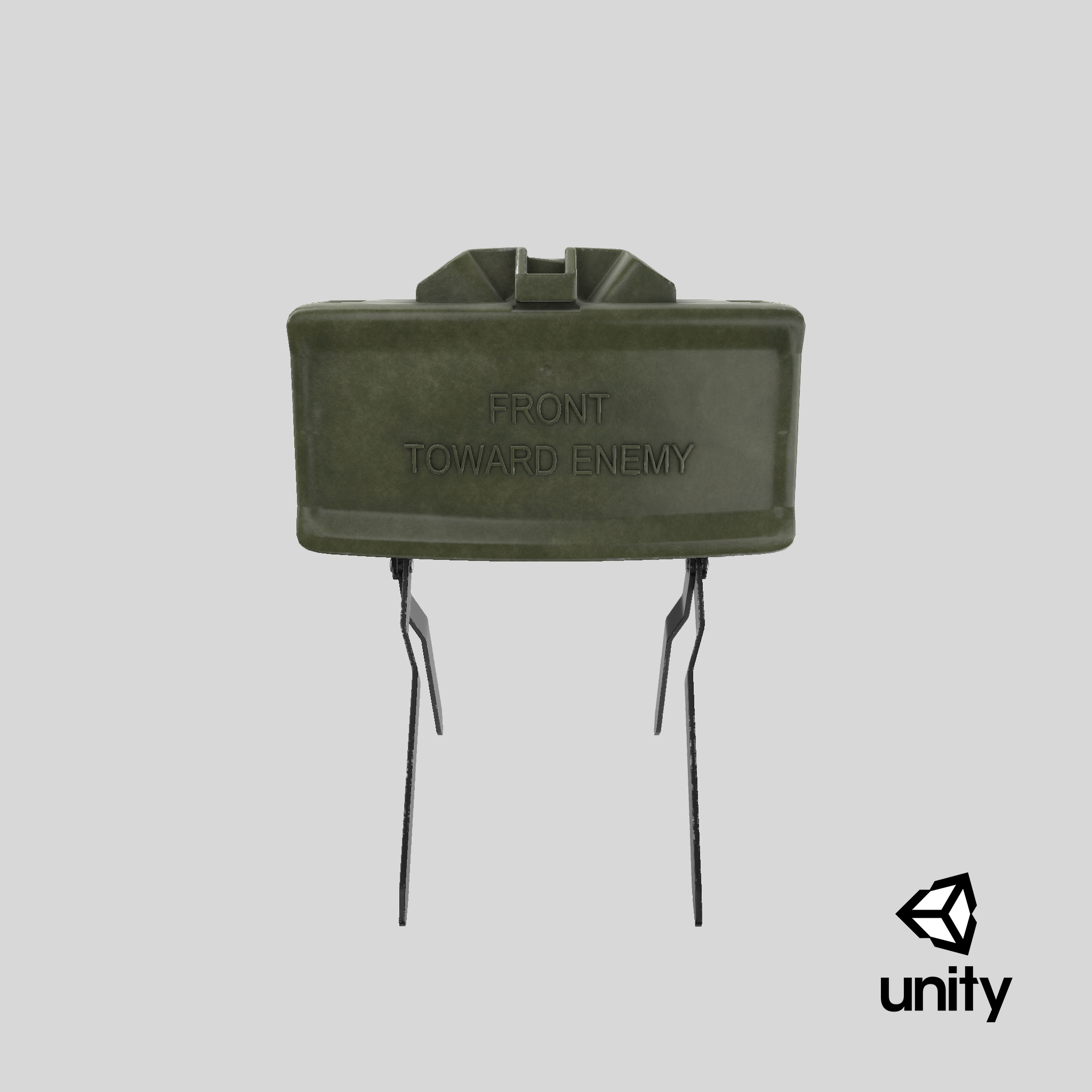 3d model m18 claymore