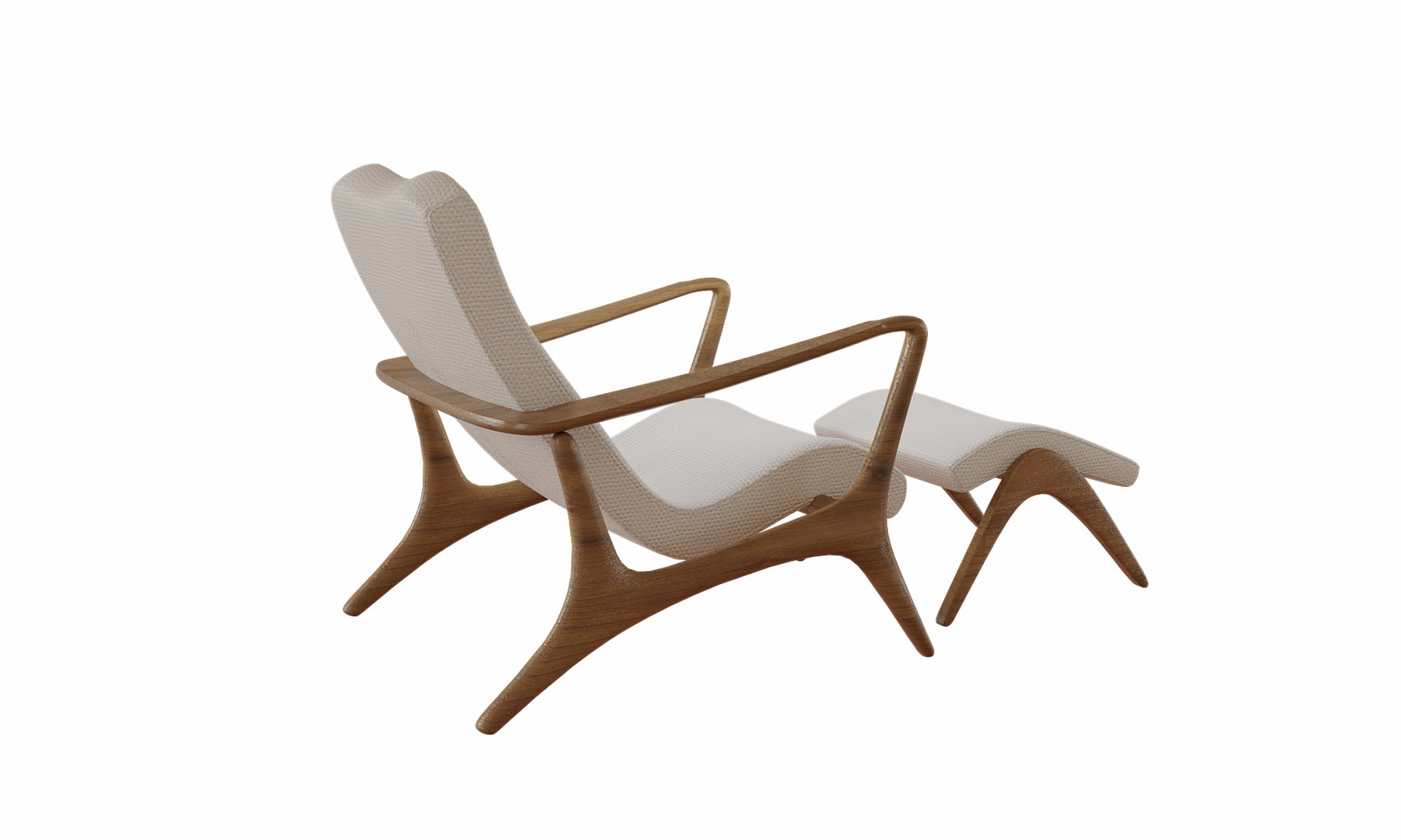 Contour Low Back Lounge ChairModel - 175 E 3D model - TurboSquid 1815298