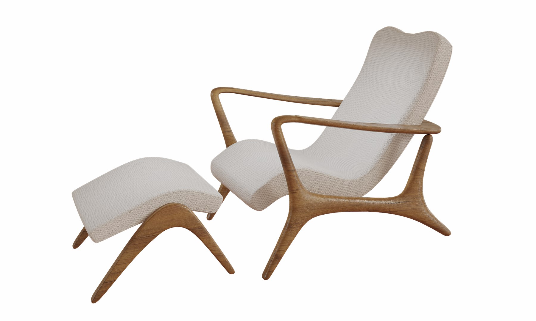 Contour Low Back Lounge ChairModel - 175 E 3D model - TurboSquid 1815298