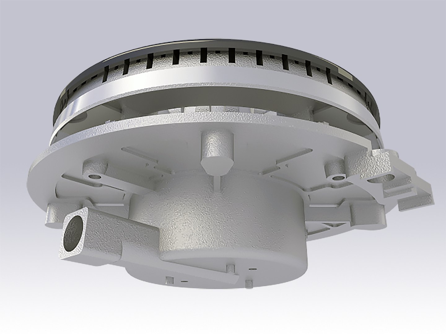 Gas Triple Ring Burner 3D Model - TurboSquid 1540893