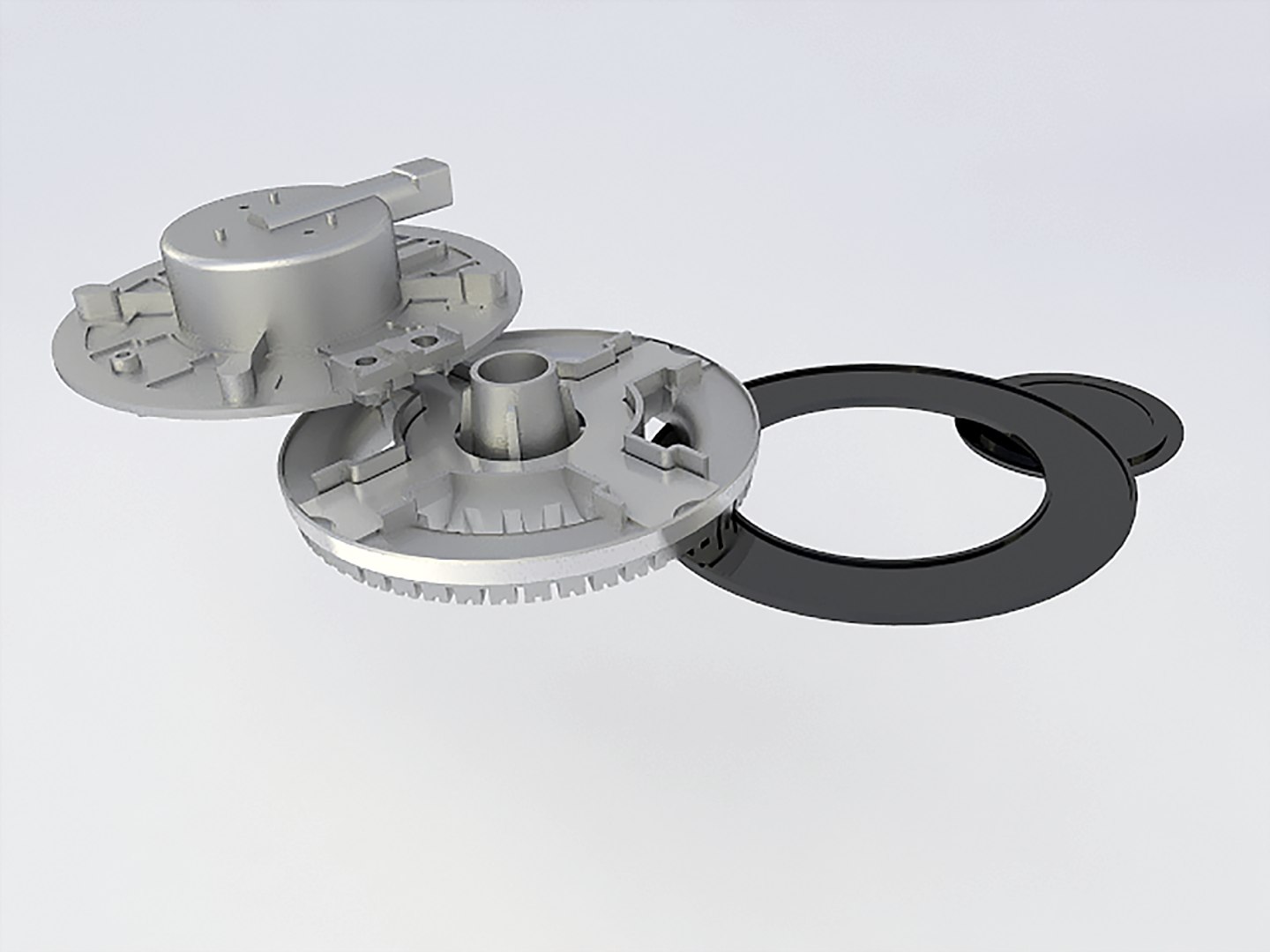 Gas Triple Ring Burner 3D Model - TurboSquid 1540893