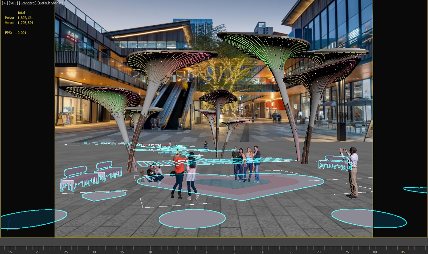 Mask Architects Arborescent Sculpture Art Installation Tree Inspired ...