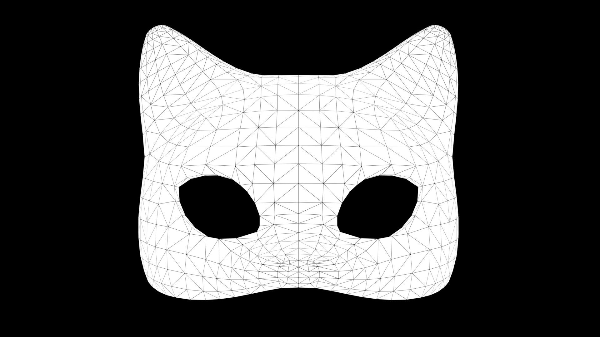 Japanese Fox Mask D Set Low Poly 3D Model - TurboSquid 1789850