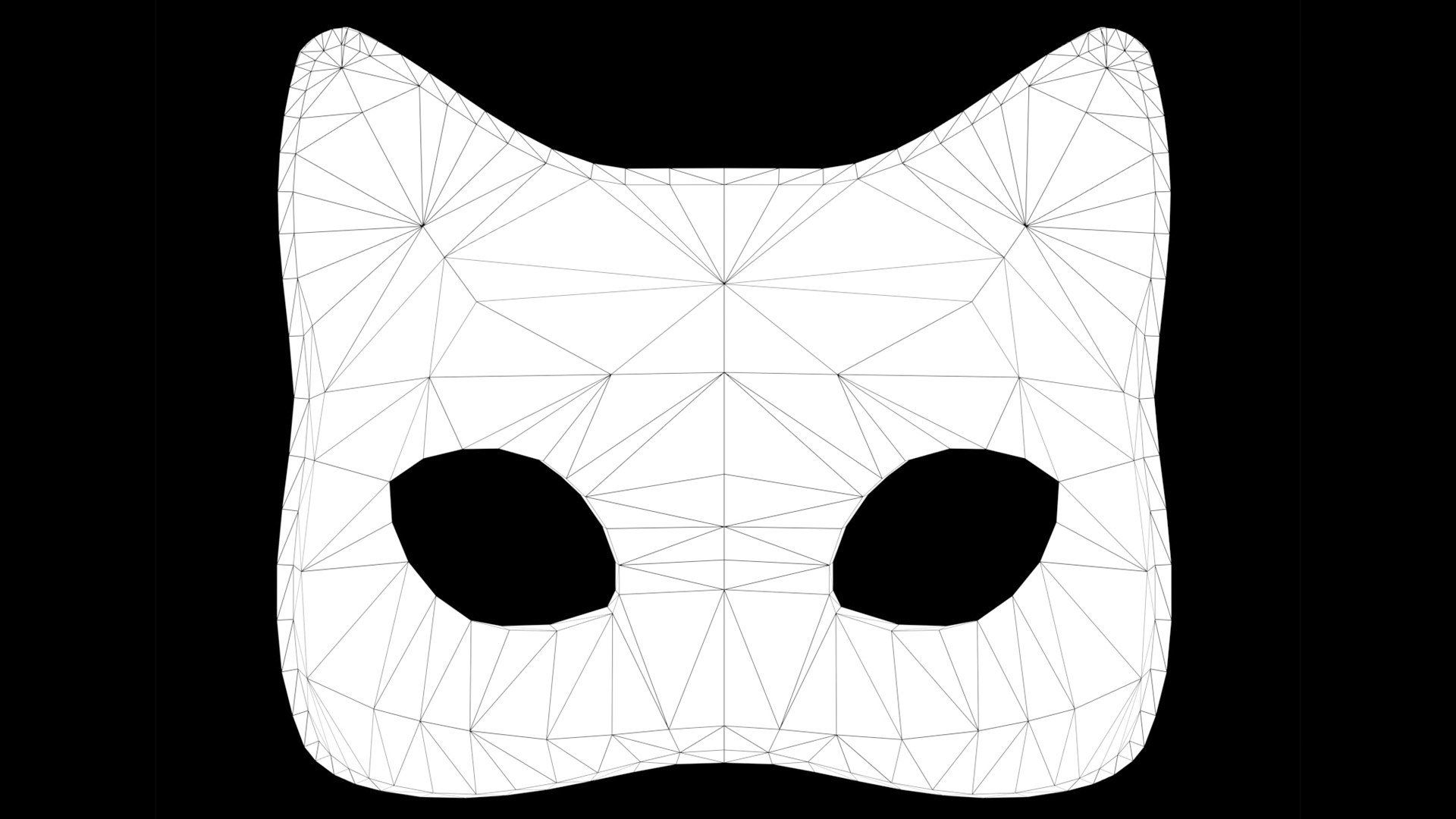 Japanese Fox Mask D Set Low Poly 3D Model - TurboSquid 1789850