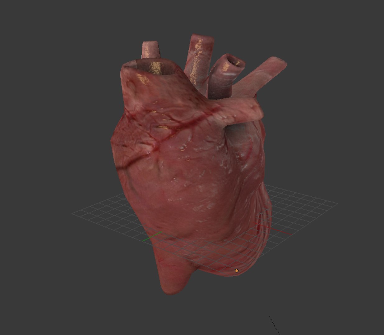 Blender Heart Beating