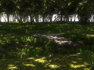 Cartoon Swamp 3D model - TurboSquid 1737134