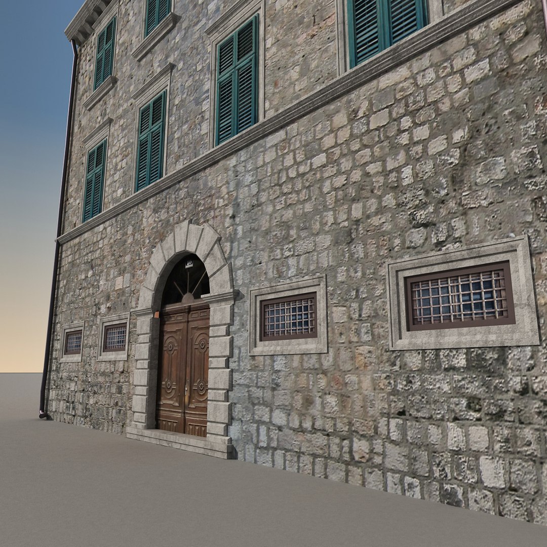 3d Model Building Italian