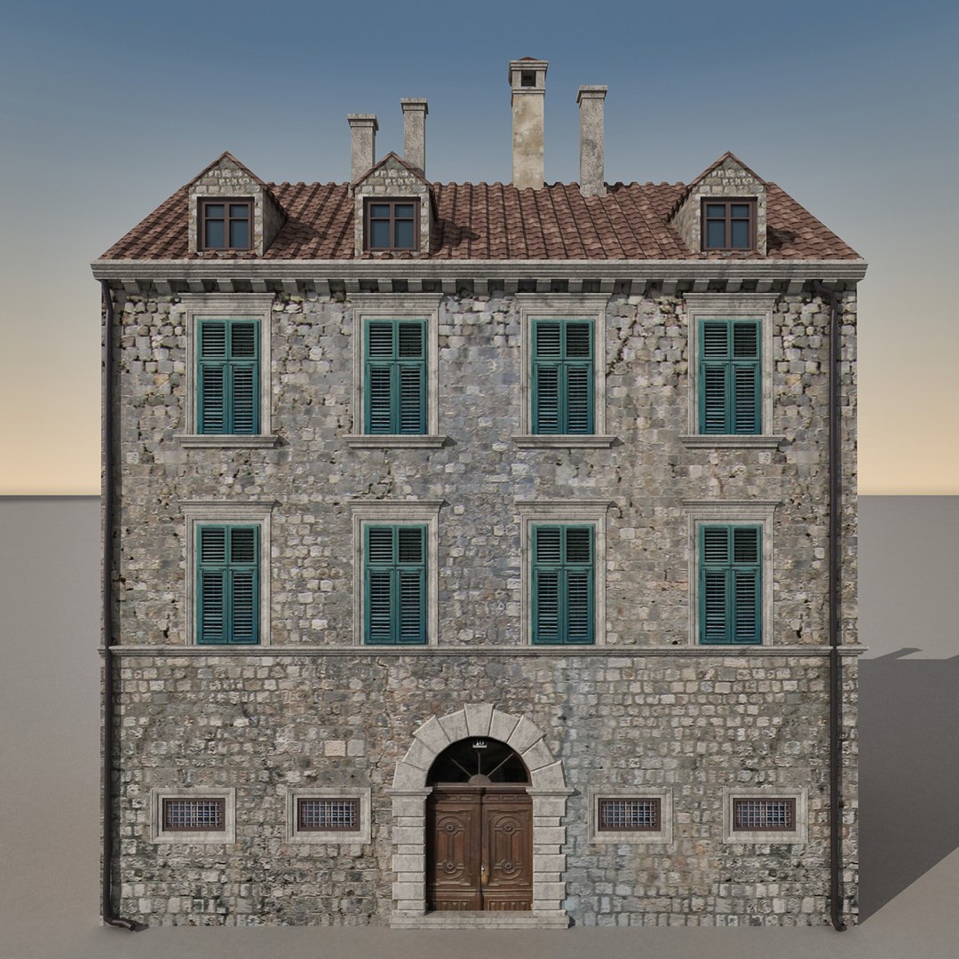 3d Model Building Italian
