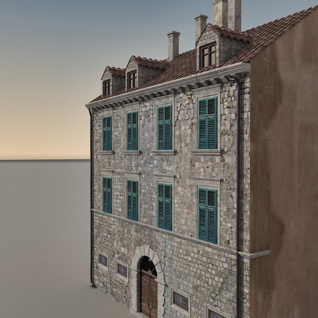 3d Model Building Italian