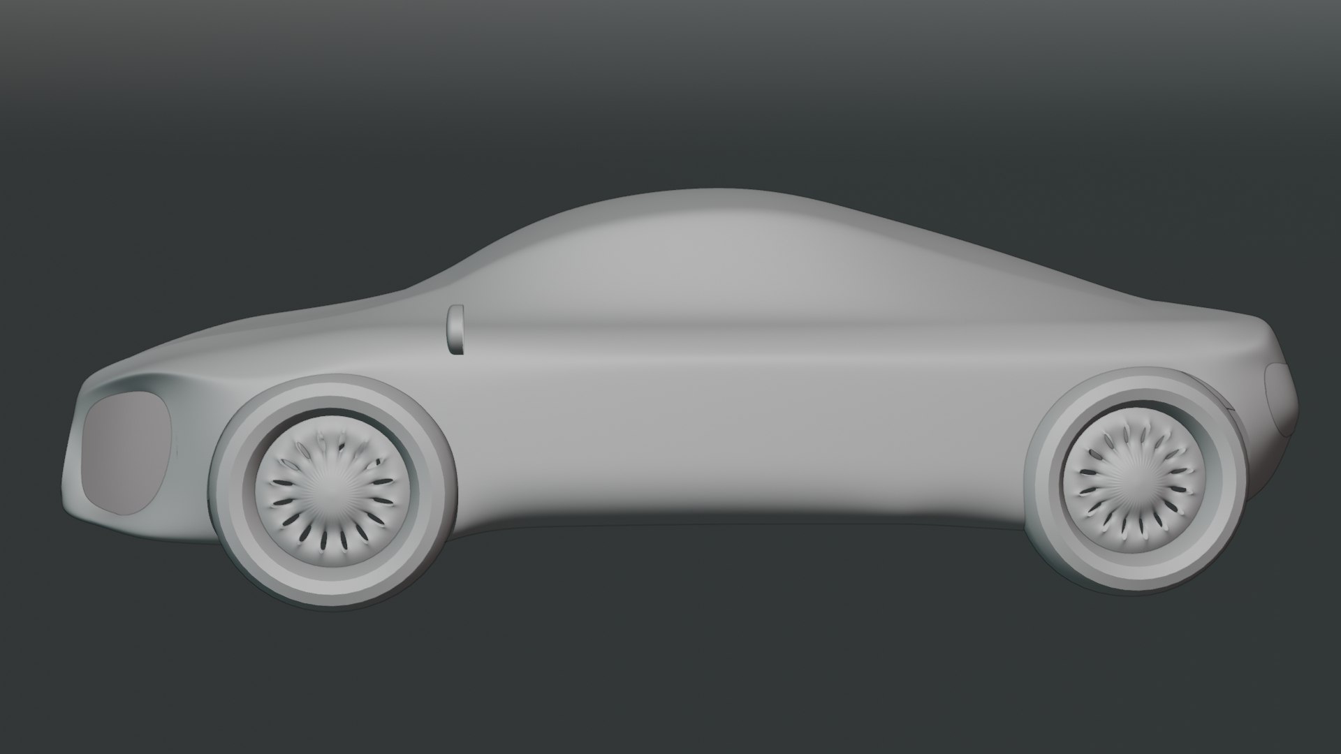 Stylish Car 3D Model - TurboSquid 2243858