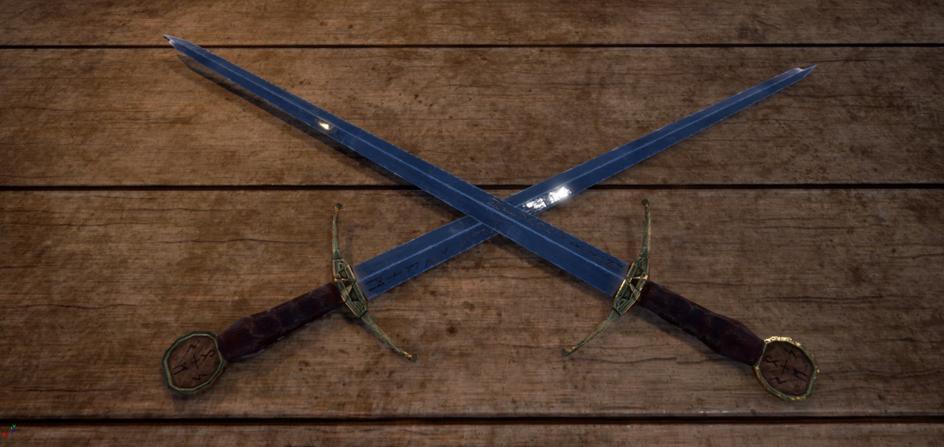 Fantasy Medieval Long Sword 3D Model - TurboSquid 1498584