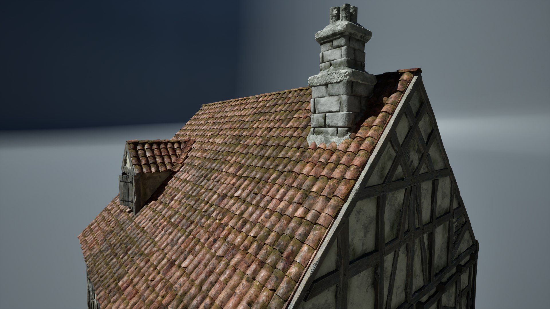 Medieval House 08 Game Ready 3D Model - TurboSquid 2247936