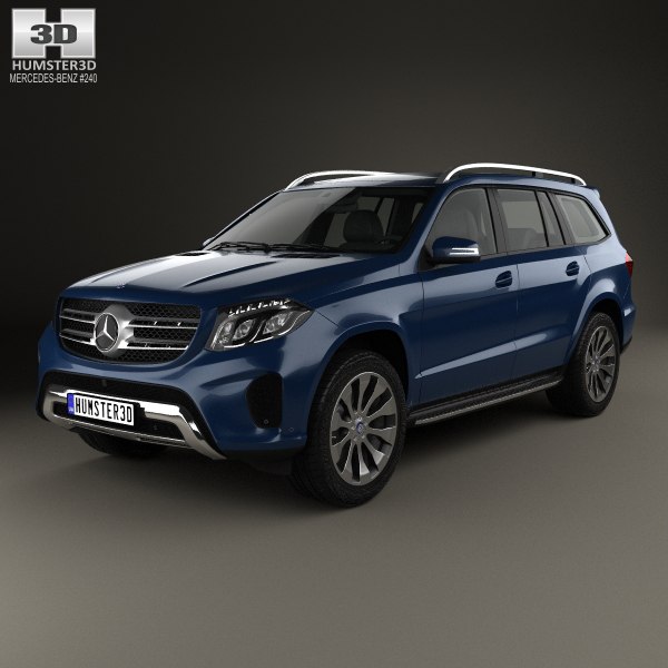 Mercedes-Benz GLS-Klasse 2015 3D-Modell - TurboSquid 1240051