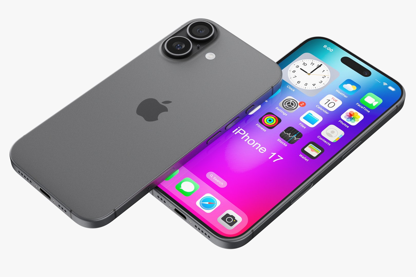 3D Apple IPhone 17 V2 - TurboSquid 2412435