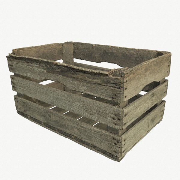 Box Wooden Old 3D model - TurboSquid 2008321