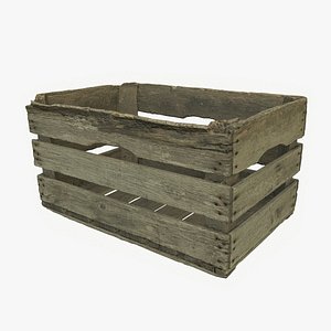 3d Crate Rpg Model